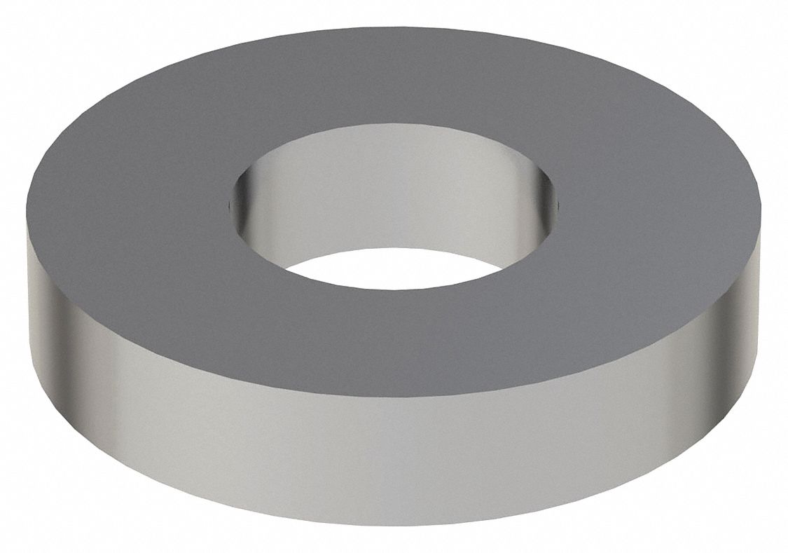 For 1/4 in Screw Size, Steel, Spacer - 2FUH2|MPB501 - Grainger