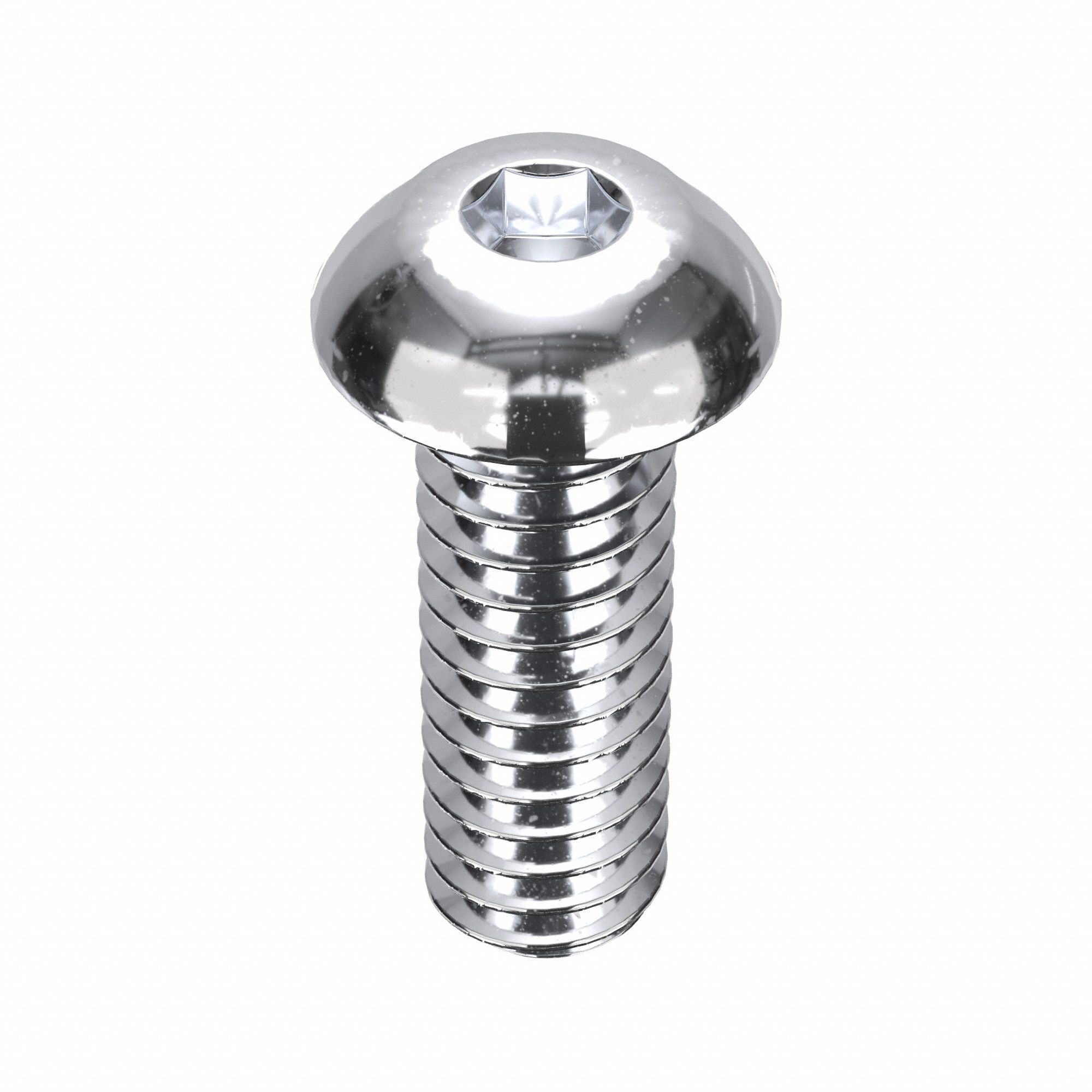 APPROVED VENDOR SHCS,BUTTON,STEEL,1/4"-20X3/4",PK5 - Socket Head Cap ...