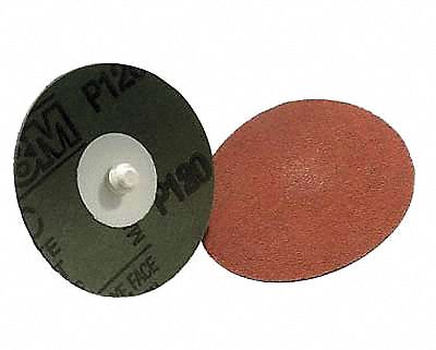 3M 3m 7000119020 3m Quick Change Disc: 2 in Disc Dia, 100 Abrasive Grit ...