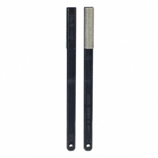 3M, Square, 2 1/2 in L x 1/4 in W x 1/4 in H, Sharpening File - 2FVJ7 ...