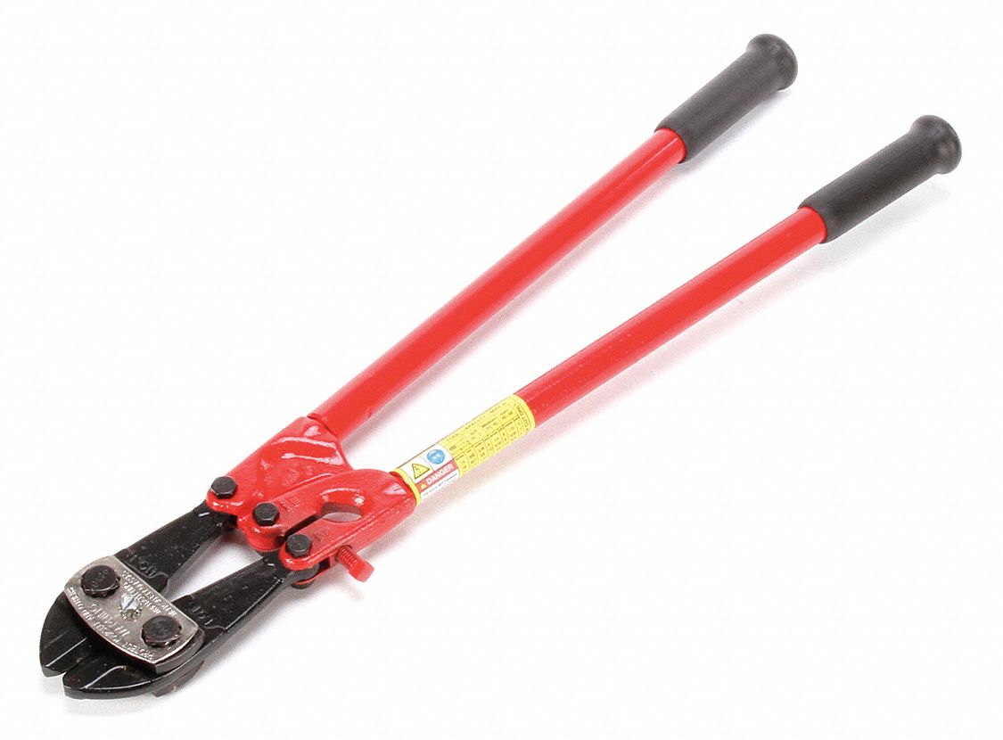 Bolt Cutter, Handle Material Steel, 24 in Overall Length, Center Cut ...
