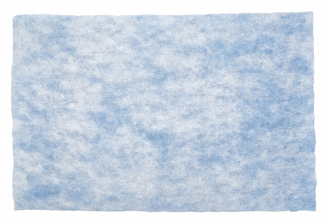 GRAINGER AIR FILTER PAD, 12 X 24 X 1 IN, MERV 7, POLYESTER, 60% ...