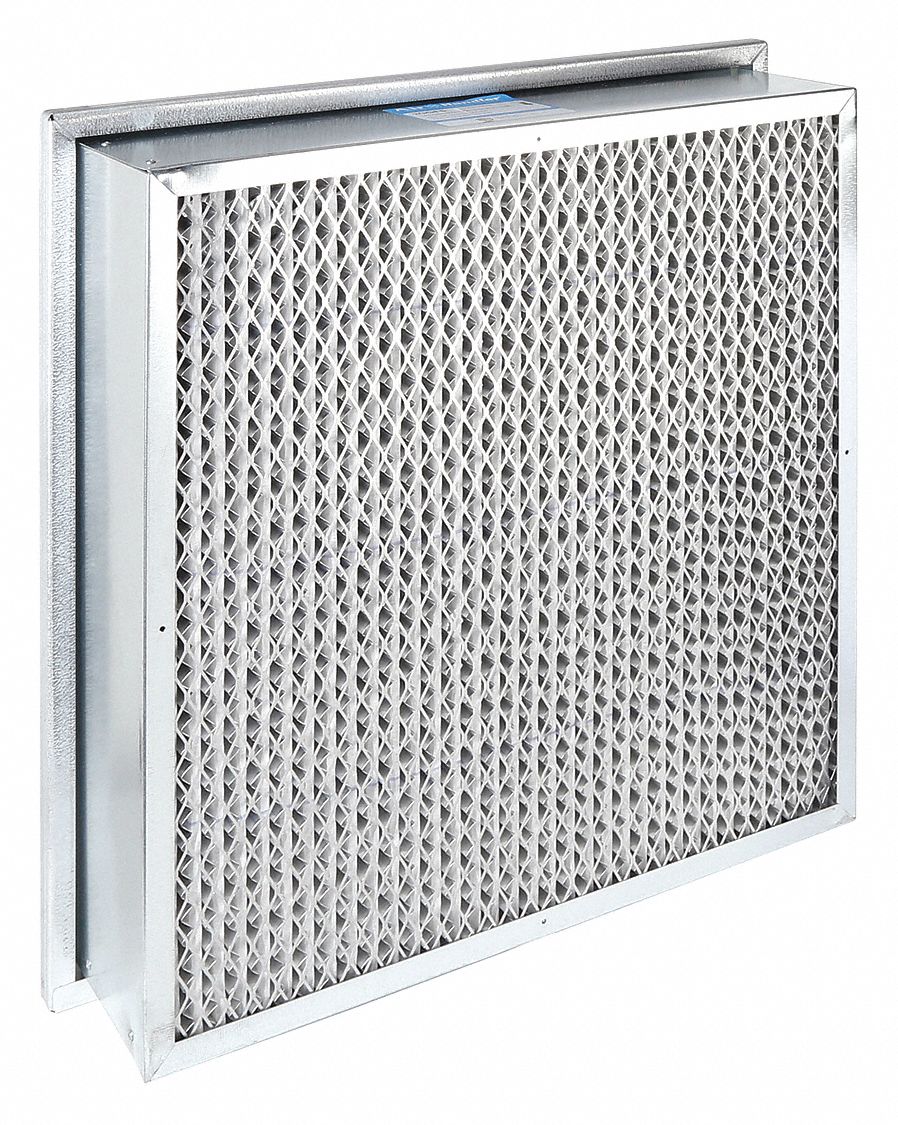 24x24x6 Nominal Filter Size, Microfiber, Cartridge Air Filter - 2GGF6 ...