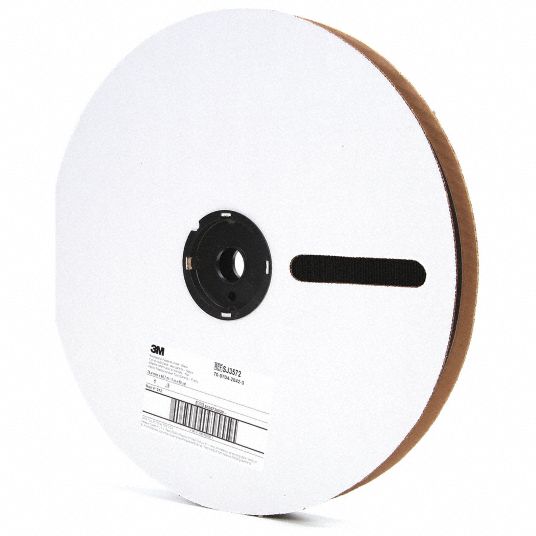 3M, Roll, Black, Hook-and-Loop Fastener - 2GJL4|SJ3572 - Grainger