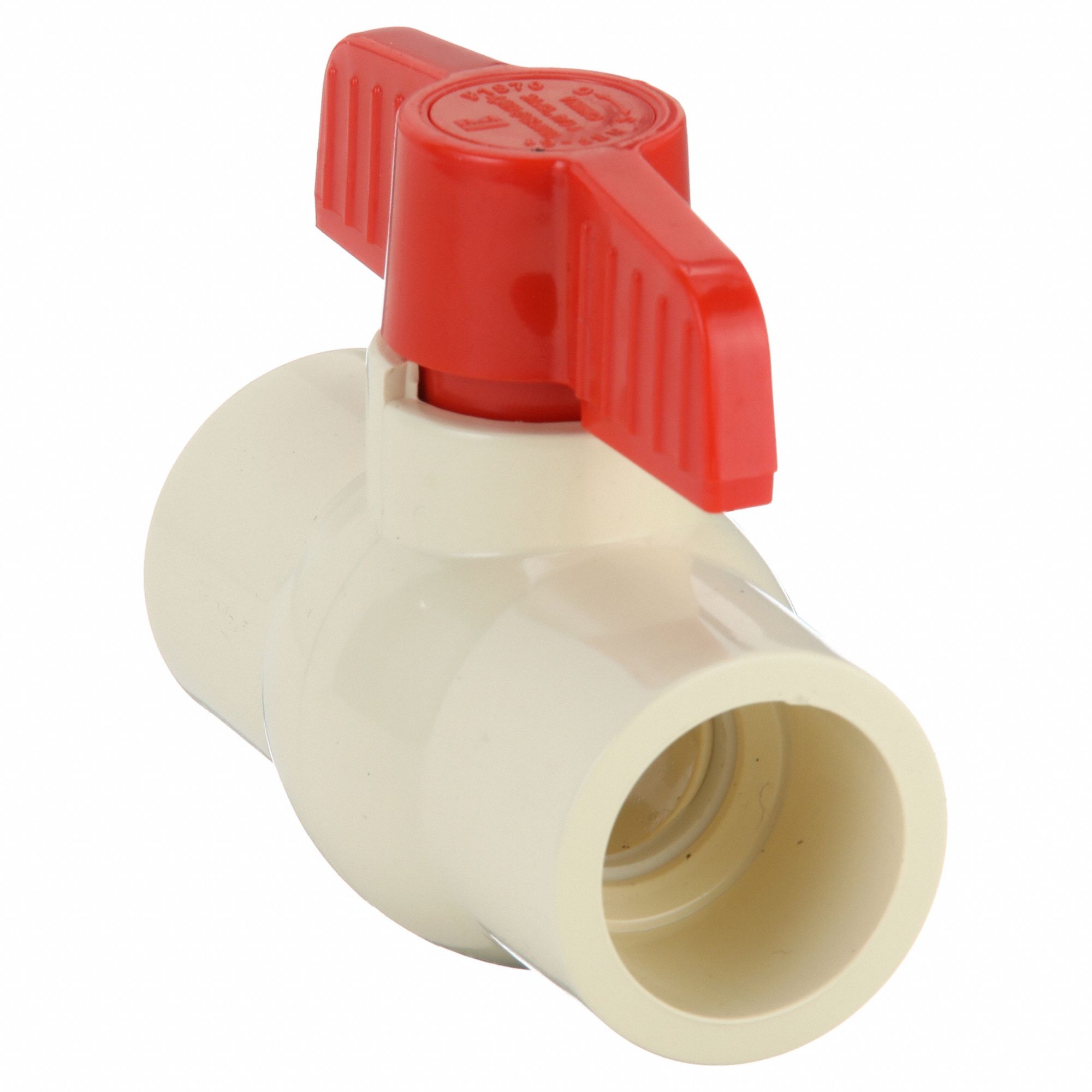 1 1/4 in Size, CPVC, Manual Two-Way Ball Valve - 2GJY4|107-126 - Grainger