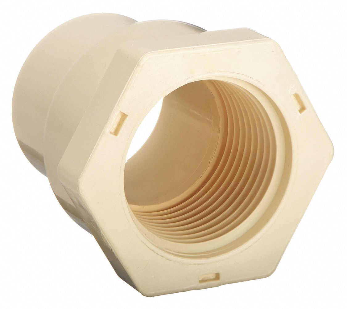 Cup/Threaded, 1 in Pipe Size, Sweat Fitting Adapter - 2GJZ7|2GJZ7 ...