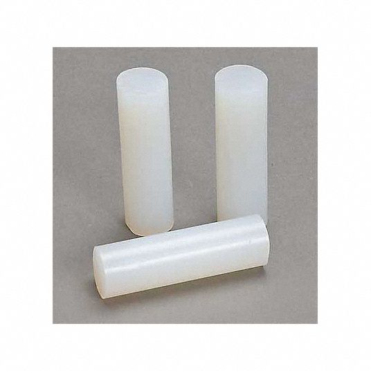 3M Hot Melt Adhesive: 3792LM, Smooth Sticks, 1 in Dia, 3 in Lg, Clear ...