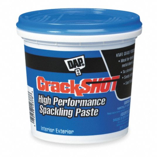 DAP, 32 oz Container Size, Pail, Spackling Paste - 2GKZ3|12378 - Grainger