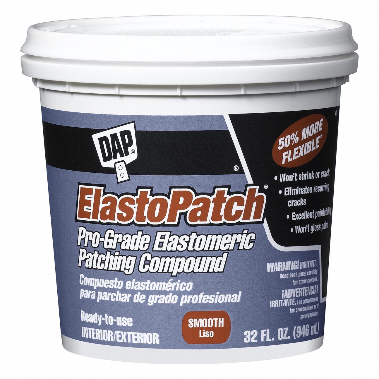 DAP, ElastoPatch, 32 oz Container Size, Patching Compound - 2GKZ6|12278 ...