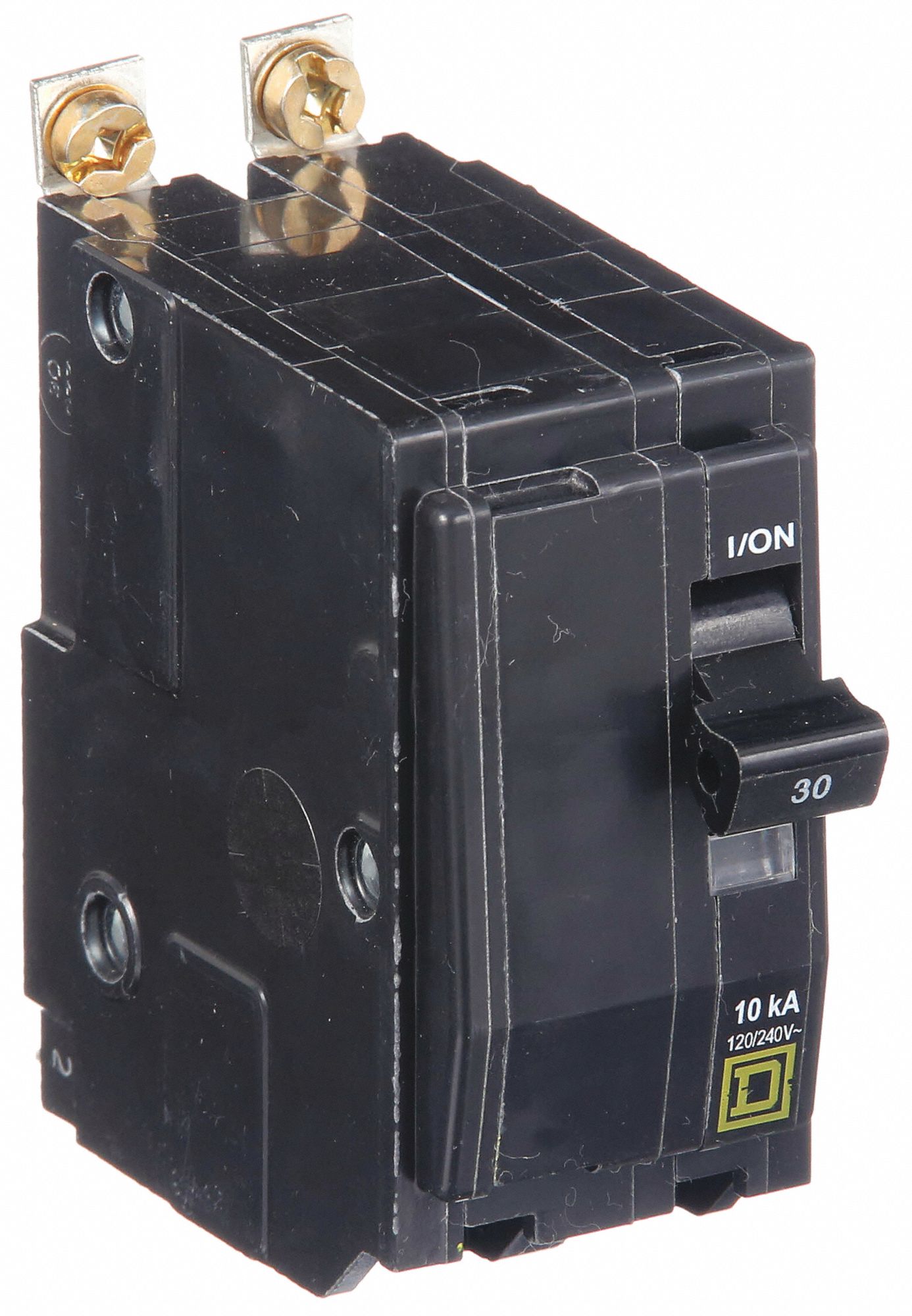 SQUARE D, 30 A, 120/240V AC, Miniature Circuit Breaker - 2GLG4|QOB230HID - Grainger