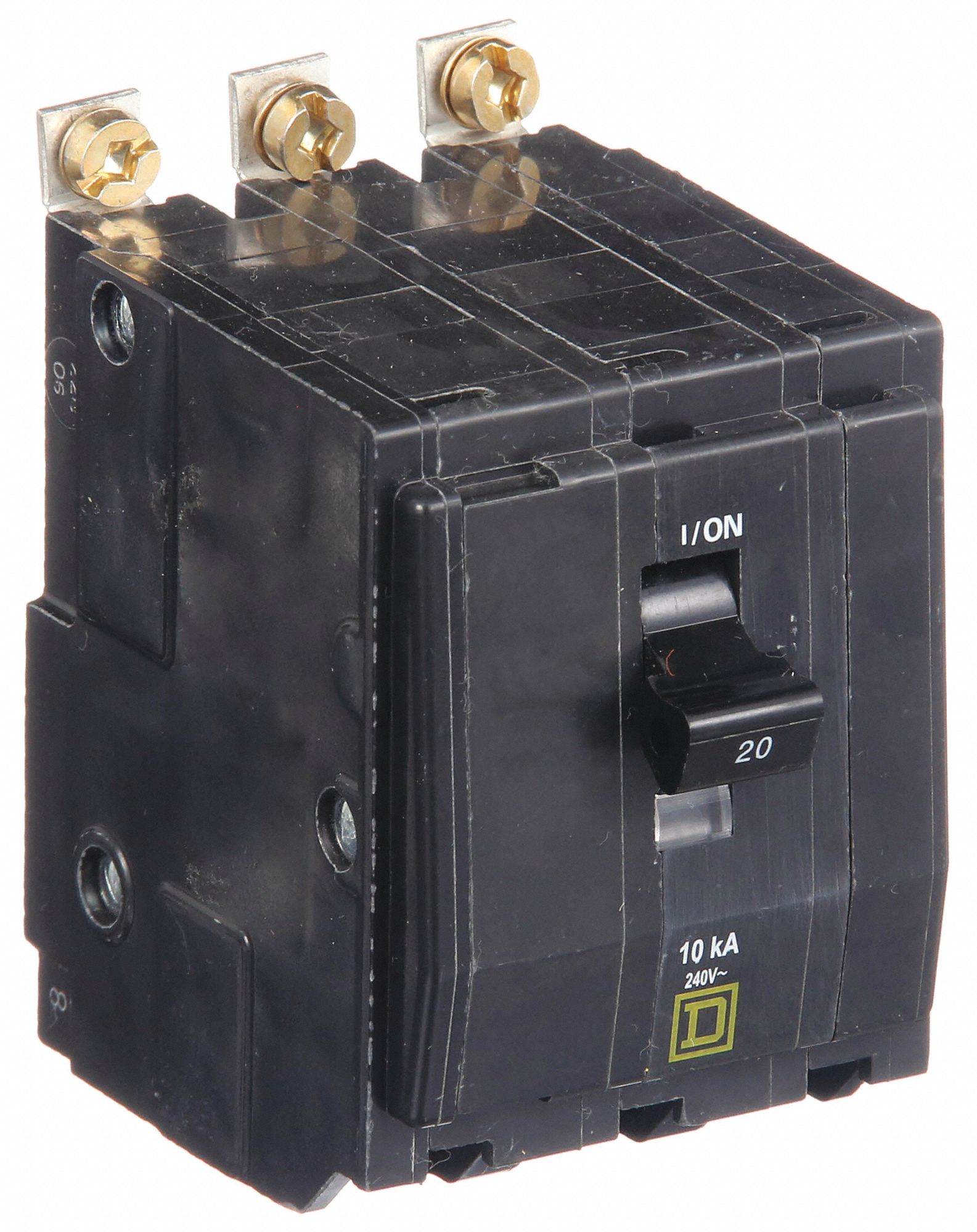 SQUARE D, 20 A, 240V AC, Miniature Circuit Breaker - 2GLK9|QOB320HID ...