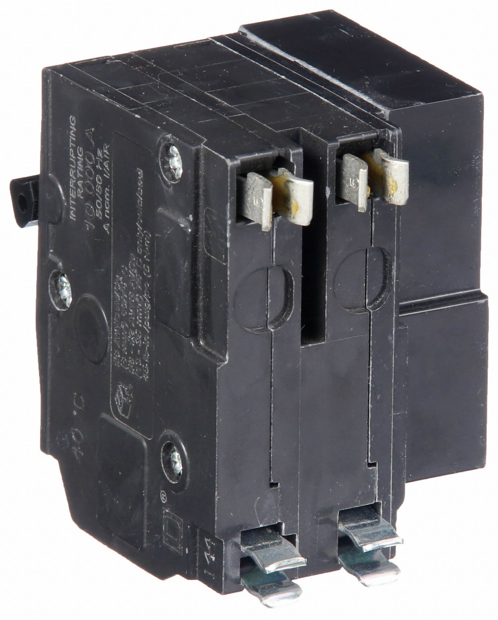 SQUARE D Miniature Circuit Breaker: 50 A, 120/240V AC, Single Phase, 10kA at 120/240V AC, 2 ...