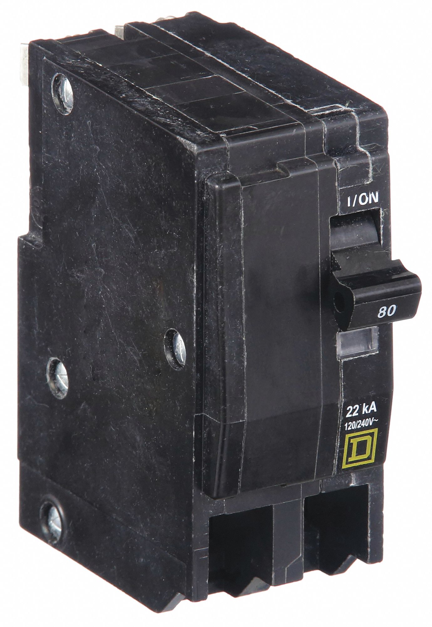 SQUARE D, 80 A, 120/240V AC, Miniature Circuit Breaker - 2GLW3|QO280VH - Grainger