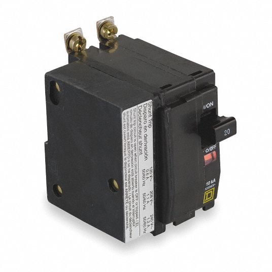 SQUARE D, 80 A, 120/240V AC, Miniature Circuit Breaker - 2GNH8|QOB2801021 - Grainger