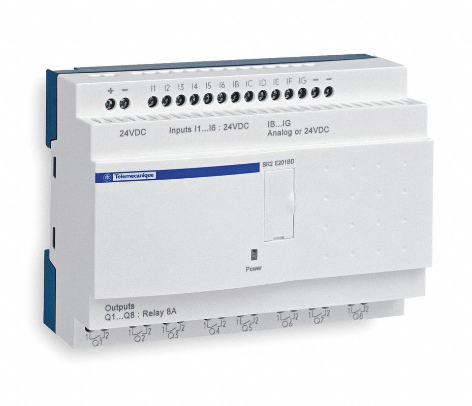 SCHNEIDER ELECTRIC Releva Lógico,100-240VCA,8A,Salidas 12 - 2GNN1 ...