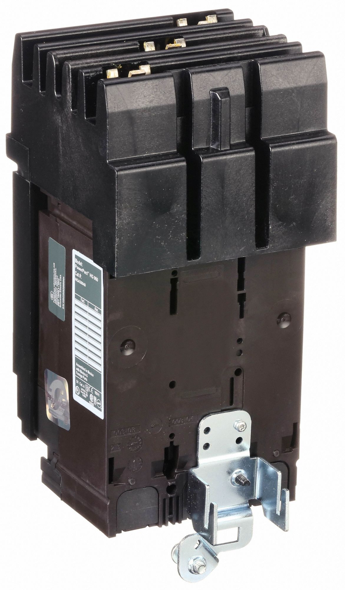 SQUARE D Molded Case Circuit Breaker: 40 A Amps, 65kA at 240V AC, Fixed, Lug, ABC - 2GNN4 ...