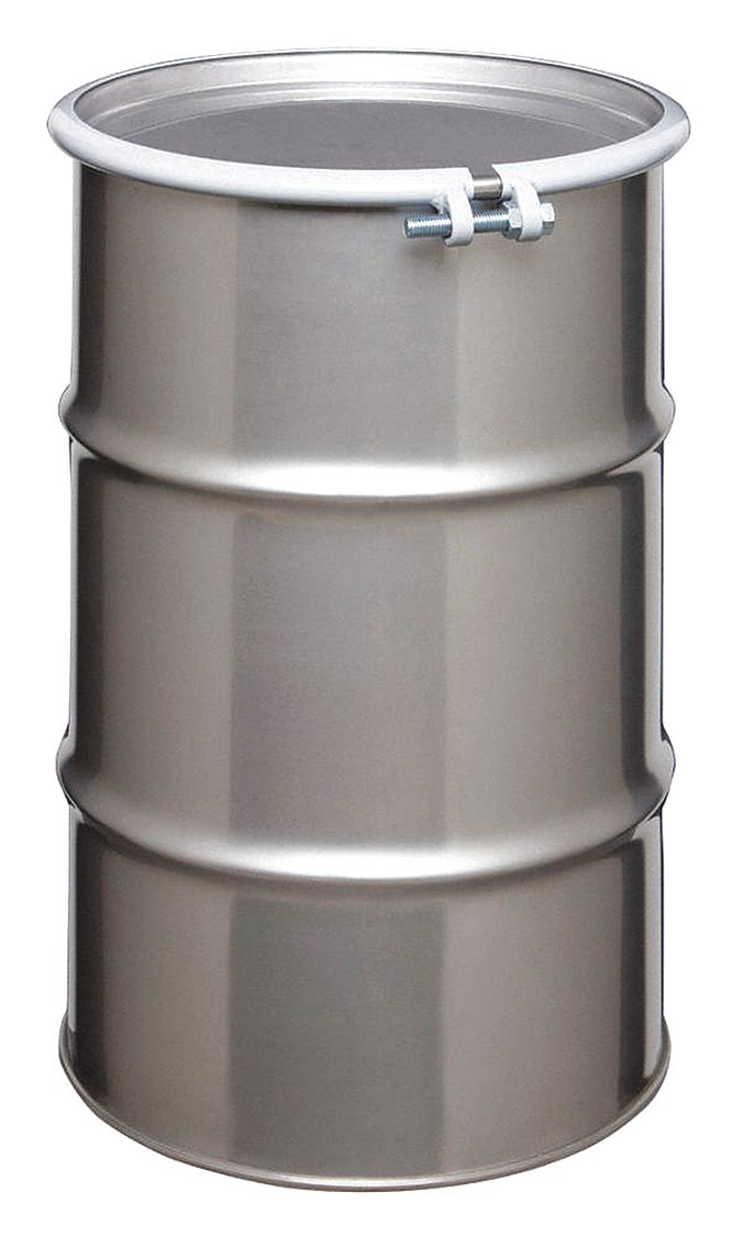 APPROVED VENDOR Tambor Transportable marca GRAINGER APPROVED, 304 Acero ...