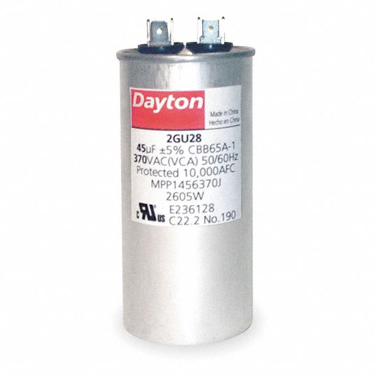Motor Run Capacitor - Grainger