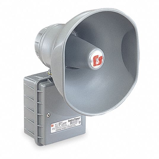 FEDERAL SIGNAL, Powered, 1-Way, Speaker with Amplifier - 2GUA6|304GC ...