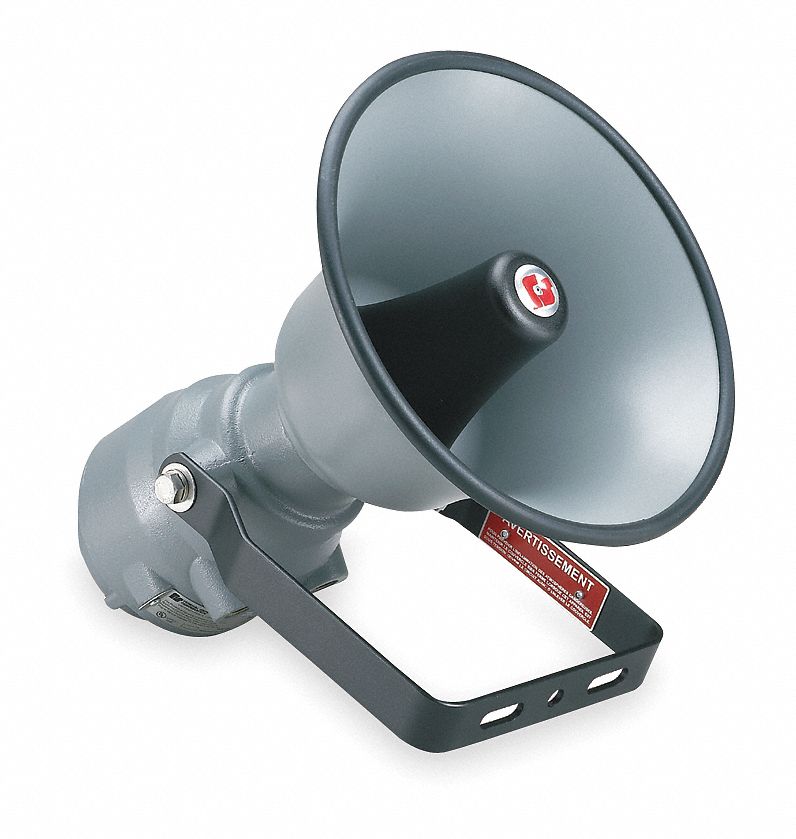 FEDERAL SIGNAL, Powered, 1-Way, Speaker with Amplifier - 2GUA7|304X-024 ...