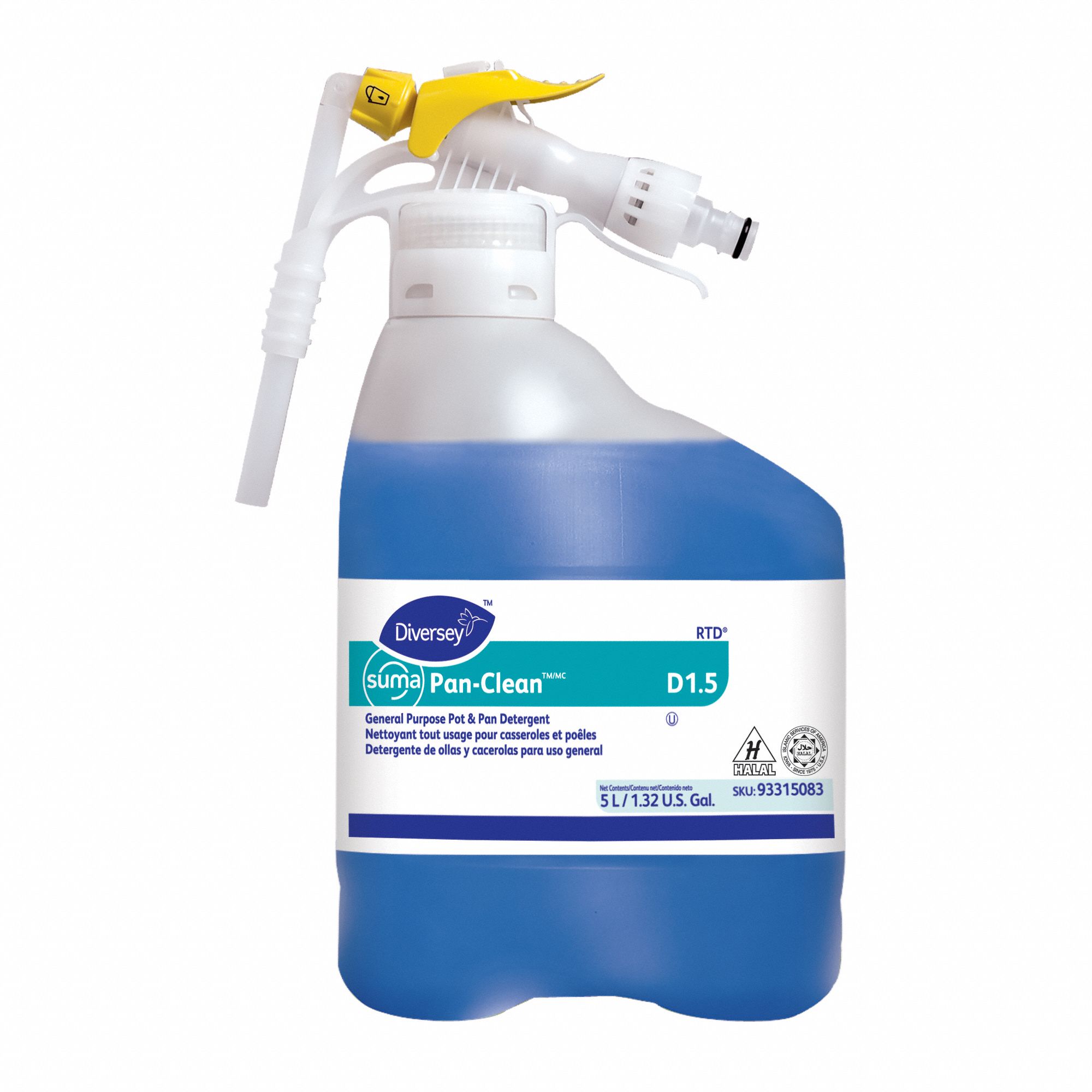 DIVERSEY, Suma, D1.5, Pot and Pan Cleaner Concentrate - 2GVN4|93315083 ...