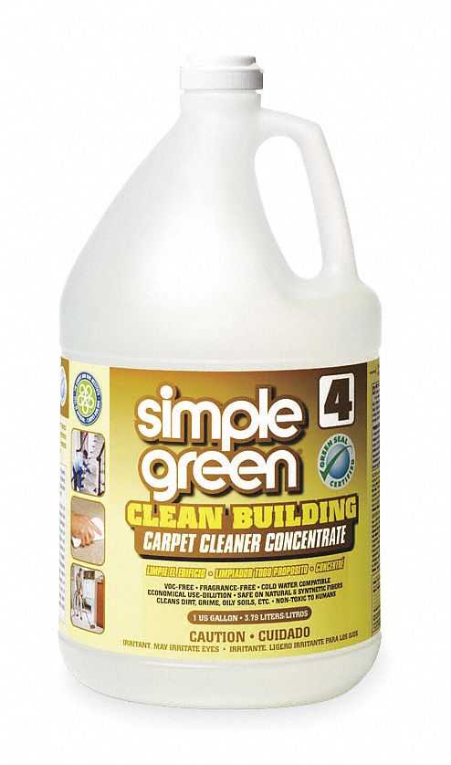 Simple Green Carpet Cleaner Jug 1 Gal Liquid Unscented 2 Pk 2gvn8 ...