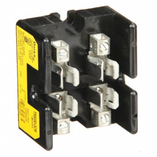 BUSSMANN, Open Block Design, 2 Pole, Fuse Block - 2GWA5|T30030-2CR ...