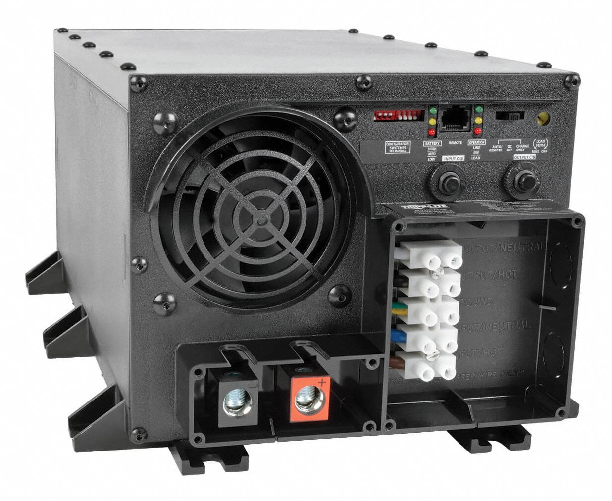 TRIPP LITE Inverter and Battery Charger: Modified Sine Wave, Input ...