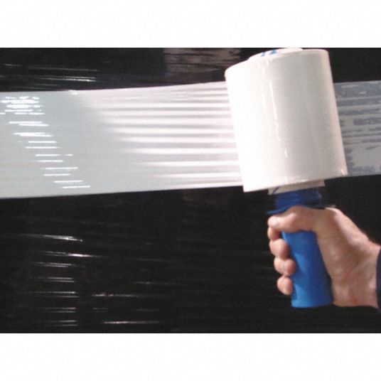 GOODWRAPPERS Stretch Wrap: 80 ga Gauge, 5 in Overall Wd, 1,000 ft ...