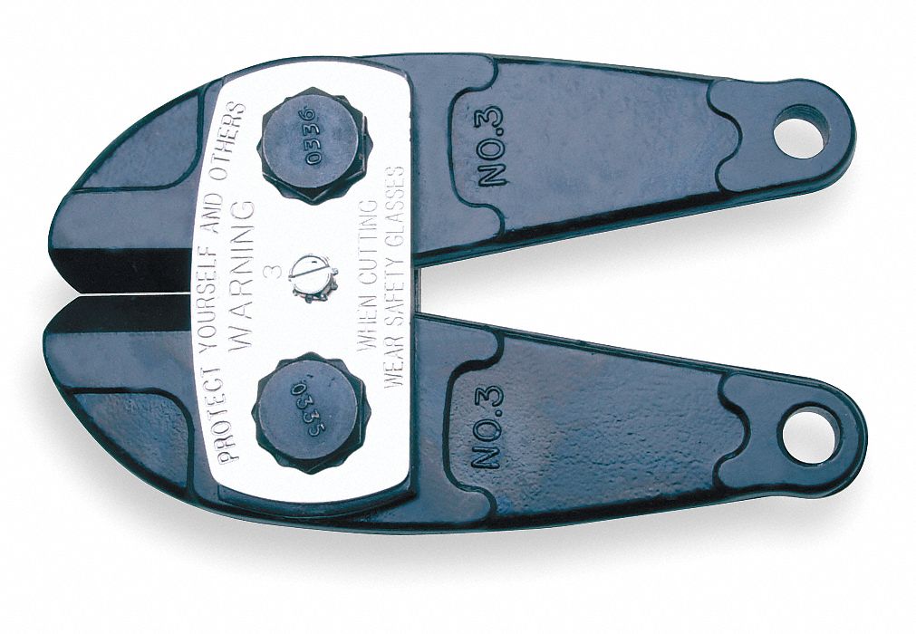 CRESCENT H.K. PORTER, For 9/16 in Max Dia Soft Steel, 2H021/2H023 ...