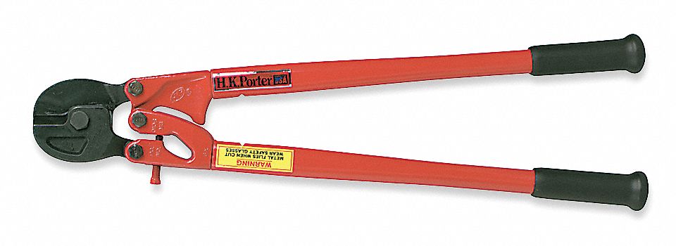 Cable Cutter, 42 in Overall Length, Shear Cut Cutting Action - Grainger