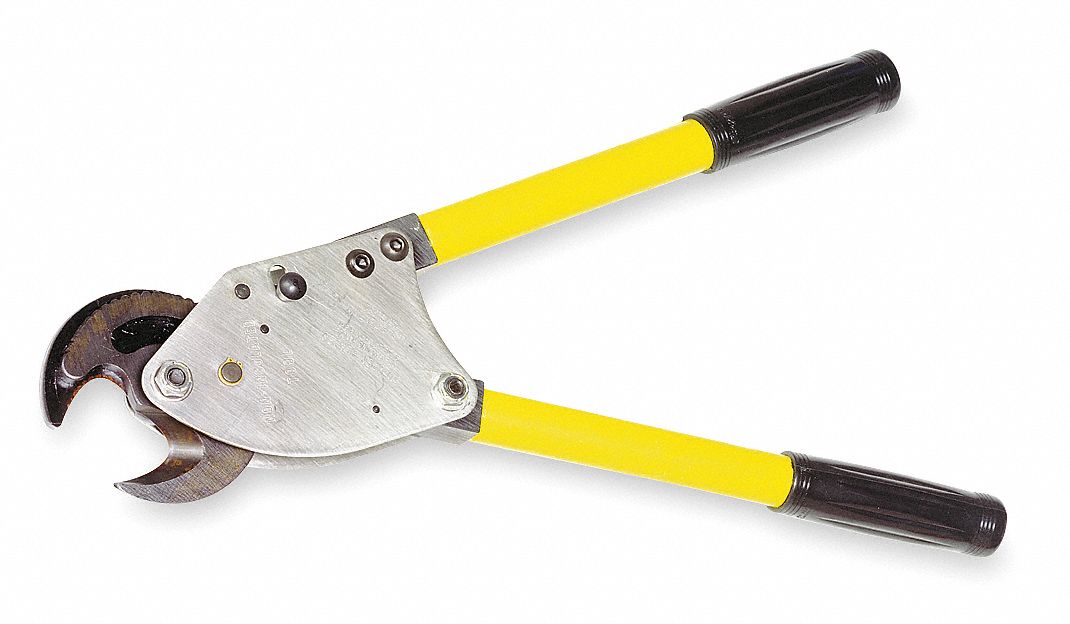 Cable Cutter, 19 in Overall Length, Shear Cut Cutting Action - Grainger