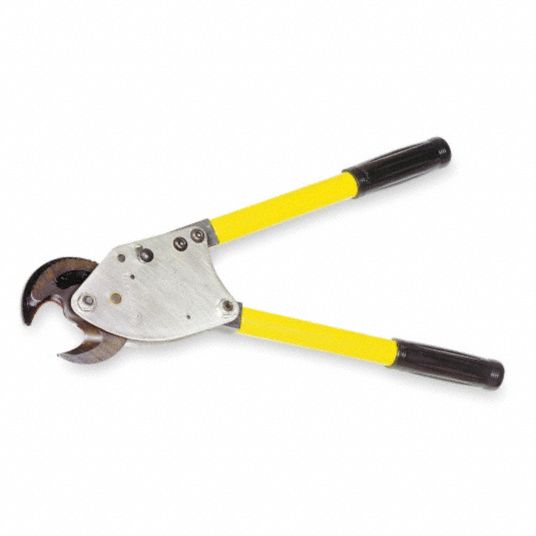 Cable Cutter, 19 in Overall Length, Shear Cut Cutting Action - Grainger