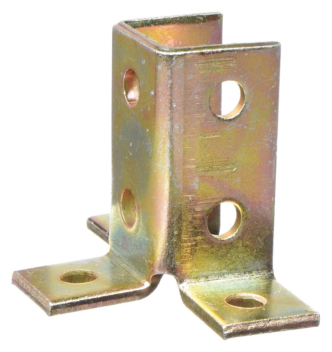 9 Holes, Steel, Wing Connector, Tree-Way - 2HAE8|V982Y - Grainger
