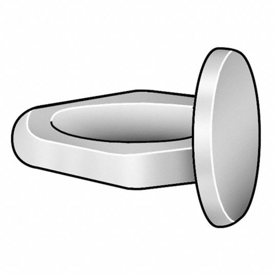 Push In Rivet, PK 250 - Grainger