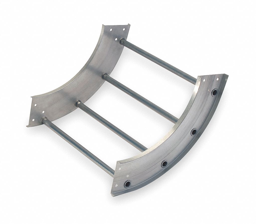 24 in Wd, Aluminum, 90 Degree Inside Vertical Elbow - 2HCL9|248-249I-24 ...