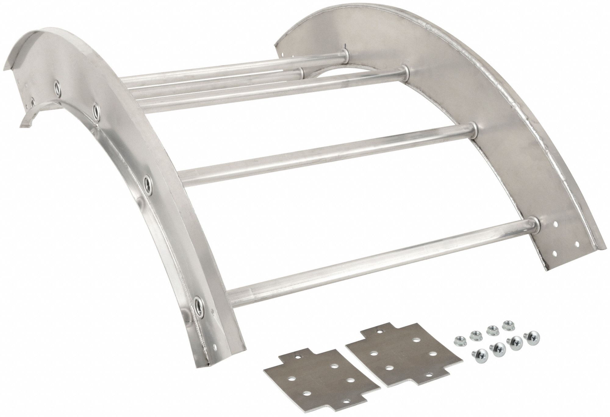 24 in Wd, Aluminum, 90 Degree Outside Vertical Elbow - 2HCN2|248-249O ...