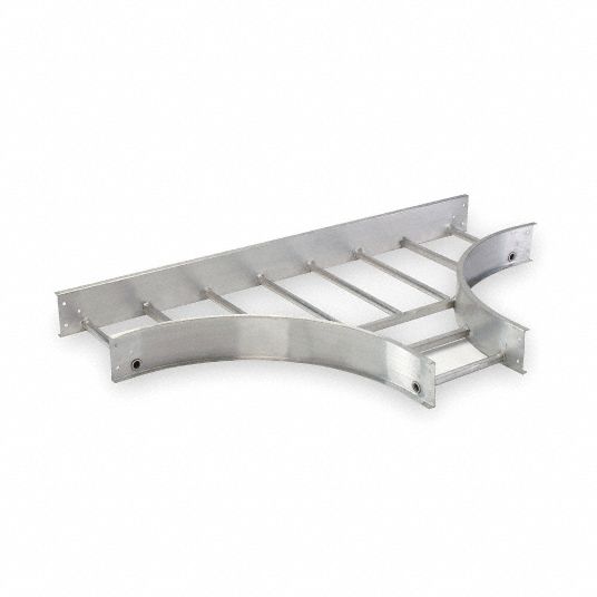 COPE Horizontal Tee: 12 in Wd, Aluminum, 100 lb/75 lb - 2HCN3|248-12FT ...