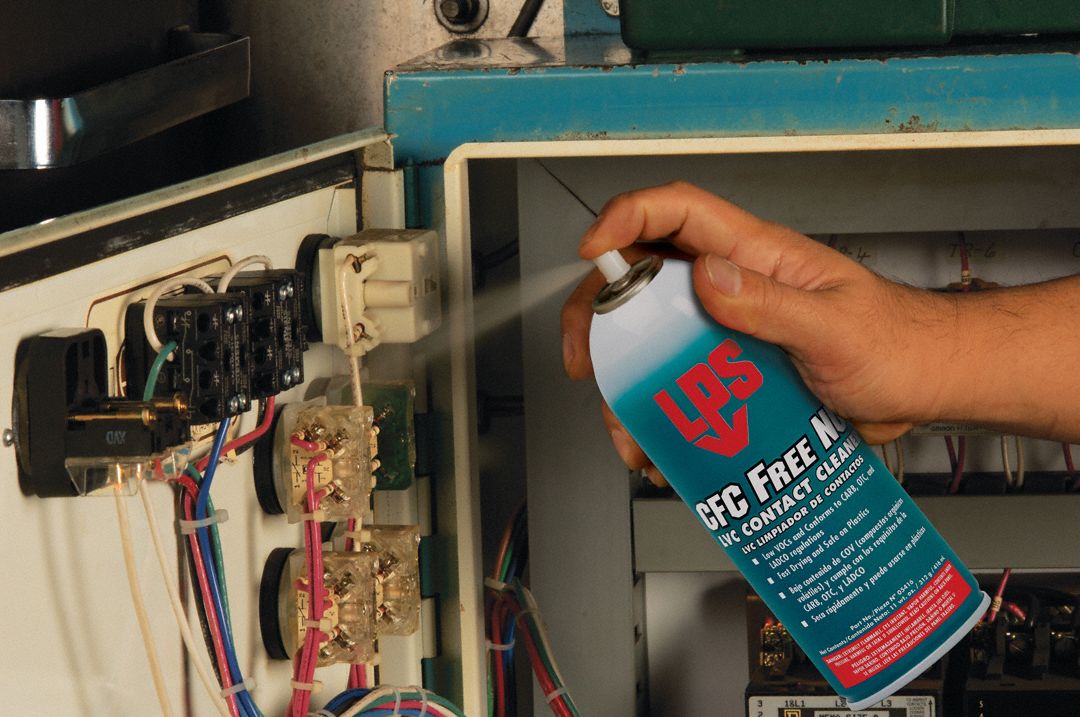 LPS Contact Cleaner: Aerosol Spray Can, 11 oz, Liquid, CFC Free NU ...