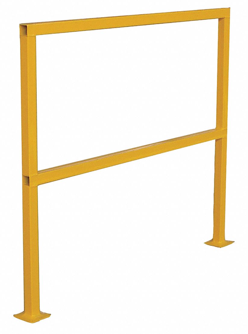 Toe Board Not Included, 4 in x 4 in, Handrail Section - 2HEK7|2HEK7 ...