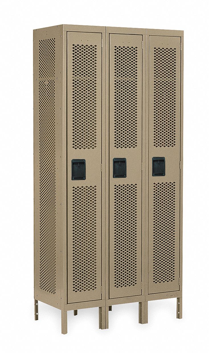 36 in x 18 in x 78 in, 9 in x 17 in x 68 1/2 in, Wardrobe Locker ...