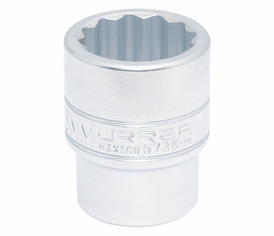 URREA Dado marca URREA, Tam Impulsor 1", Cuadrada, Tam. Dado 36mm ...