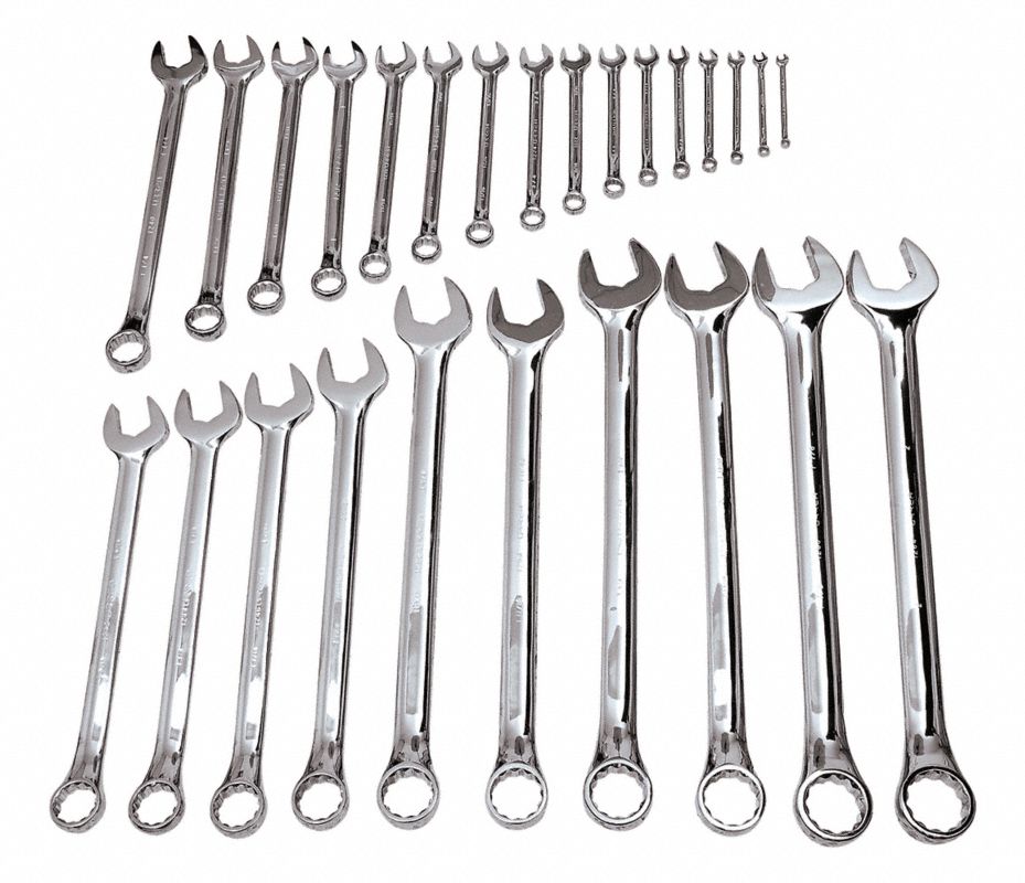 URREA Juego de Llaves Combinadas 26 herramientas Acero Cromo Vanadio 5" a 28" - 2HJ22 | 120080 ...