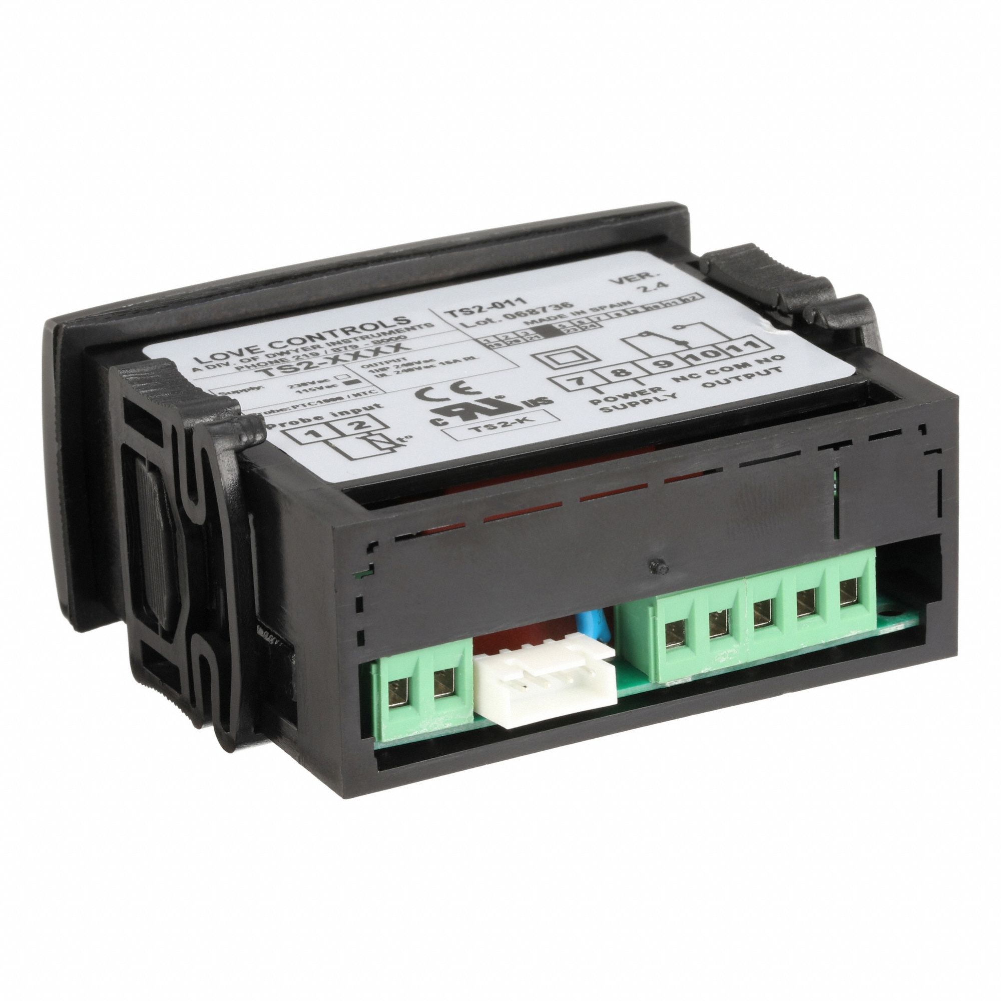 LOVE, Configuration Key/Temp Control Device, 110V AC, Temperature ...