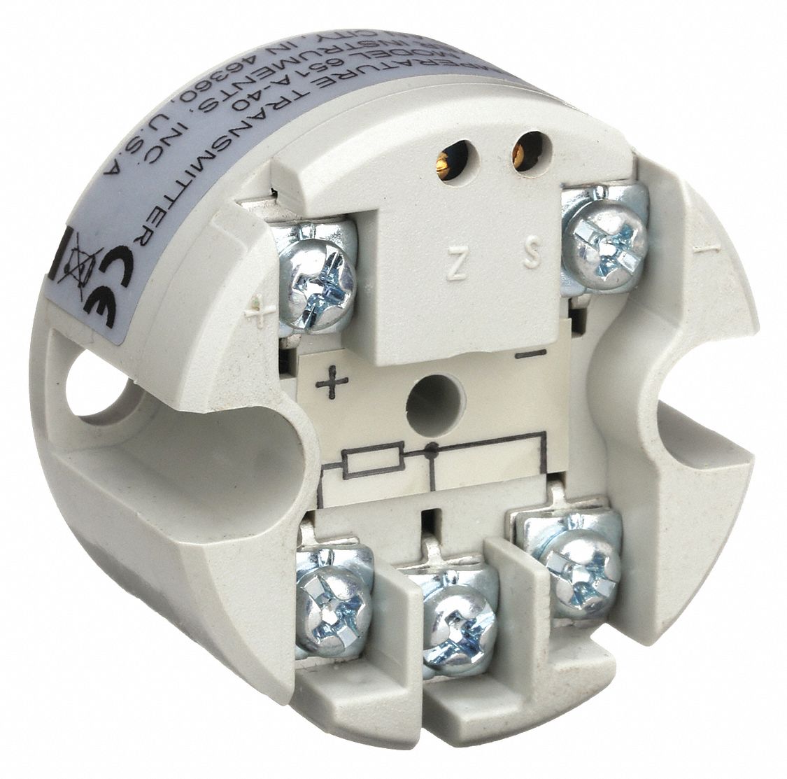 DWYER, RTD, Head Mount Mounting, Temperature Transducer - 2HMU4|651A-20 ...