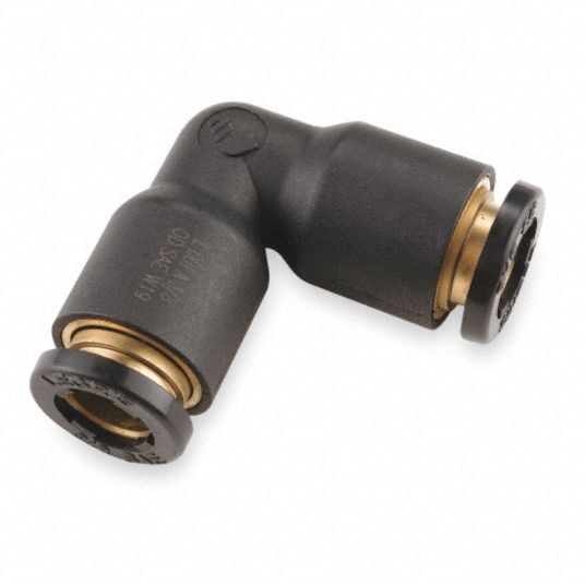 Union Elbow,90 Deg,3/8 In Tube Sz,PK 10 - Grainger