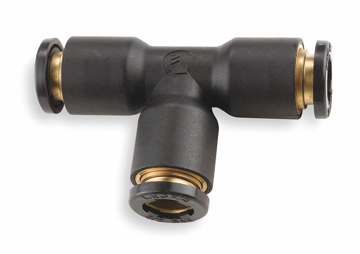Union Tee,1/2 In Tube Sz,PK10 - Grainger