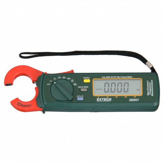 EXTECH, Clamp-Jaw Jaw, CAT III 300V, Digital Clamp Meter - 2HPF6|380947 ...