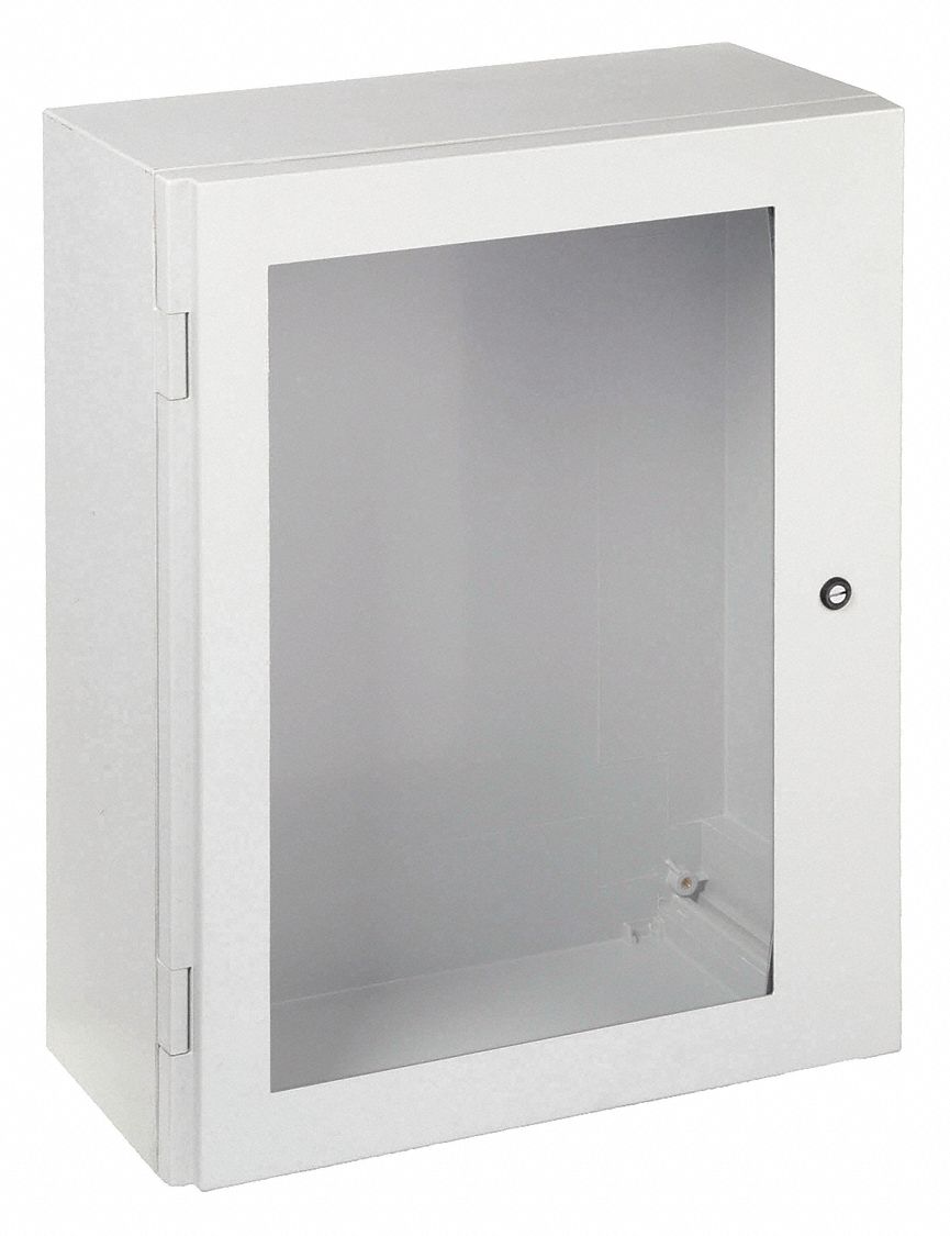 HOFFMAN Carcasa Aria, No Metálico, 32" x 25" x 12", RAL7035, Orificios ...