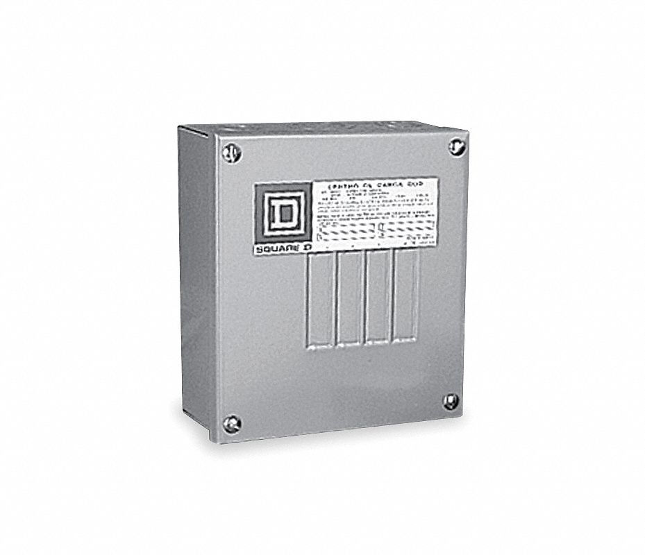 SQUARE D Centro de Carga,100 Amperes,120/240VCA Voltaje,Número de Espacios: 8 - 2HT18 | QOD8S ...